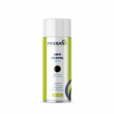 Finixa TSP 230 Spray Anti-Gravel Black 400ml Aerosol | Linkup Paints BOP