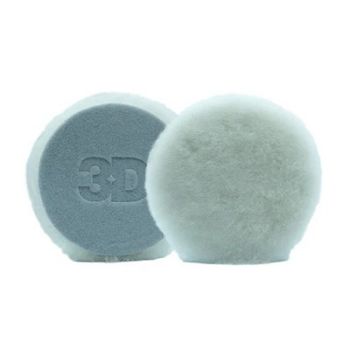 3D White Wool Pad 3" | Linkup Paints BOP